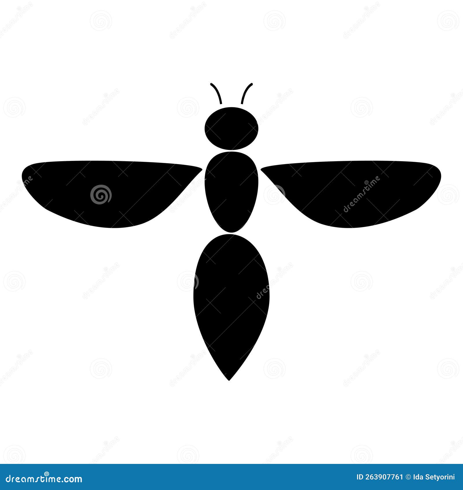 Vector Wasp Logo Stock Photography | CartoonDealer.com #263907764