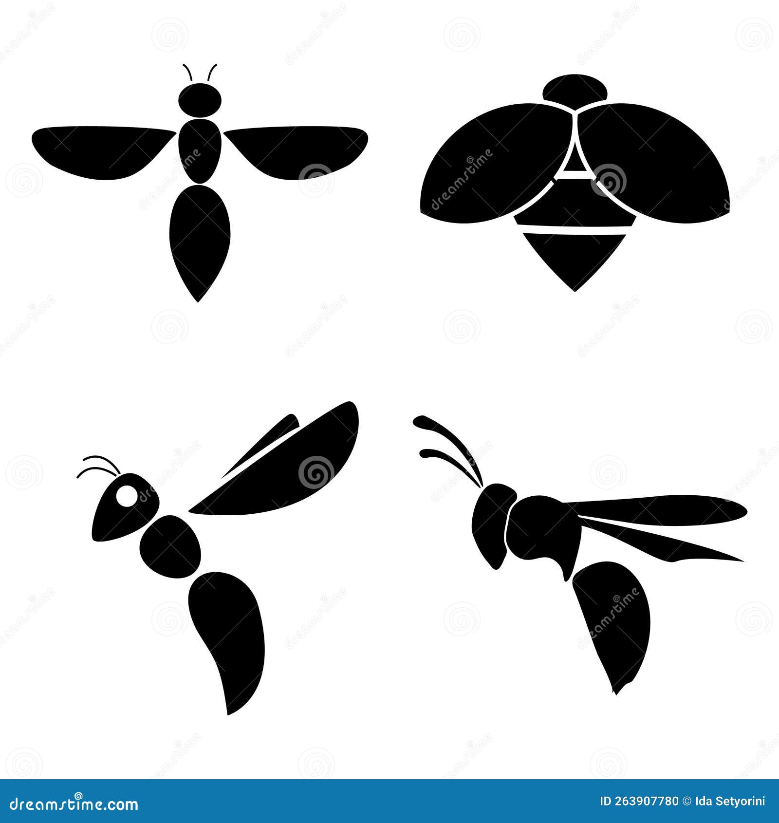 Wasp Logo Icon Designs Vector. Silhouette Of Wasp Stock Photo ... Wasp Logo Icon Designs Vector. Silhouette Of Wasp Stock Photo ...
