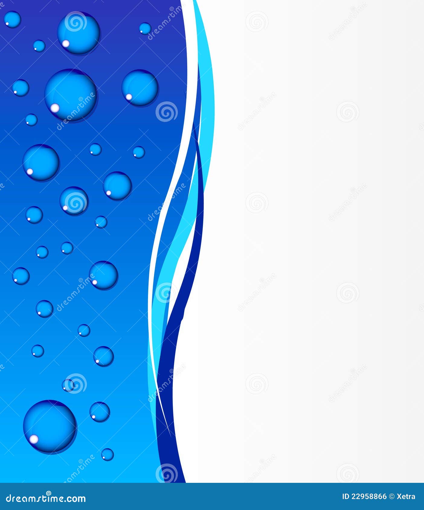 Vector water background stock vector. Illustration of motion - 22958866