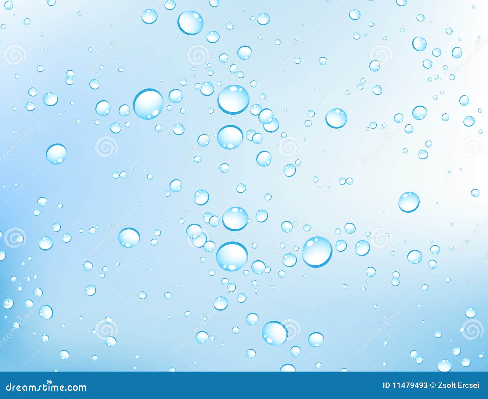 Vector water bubbles stock vector. Illustration of light - 11479493
