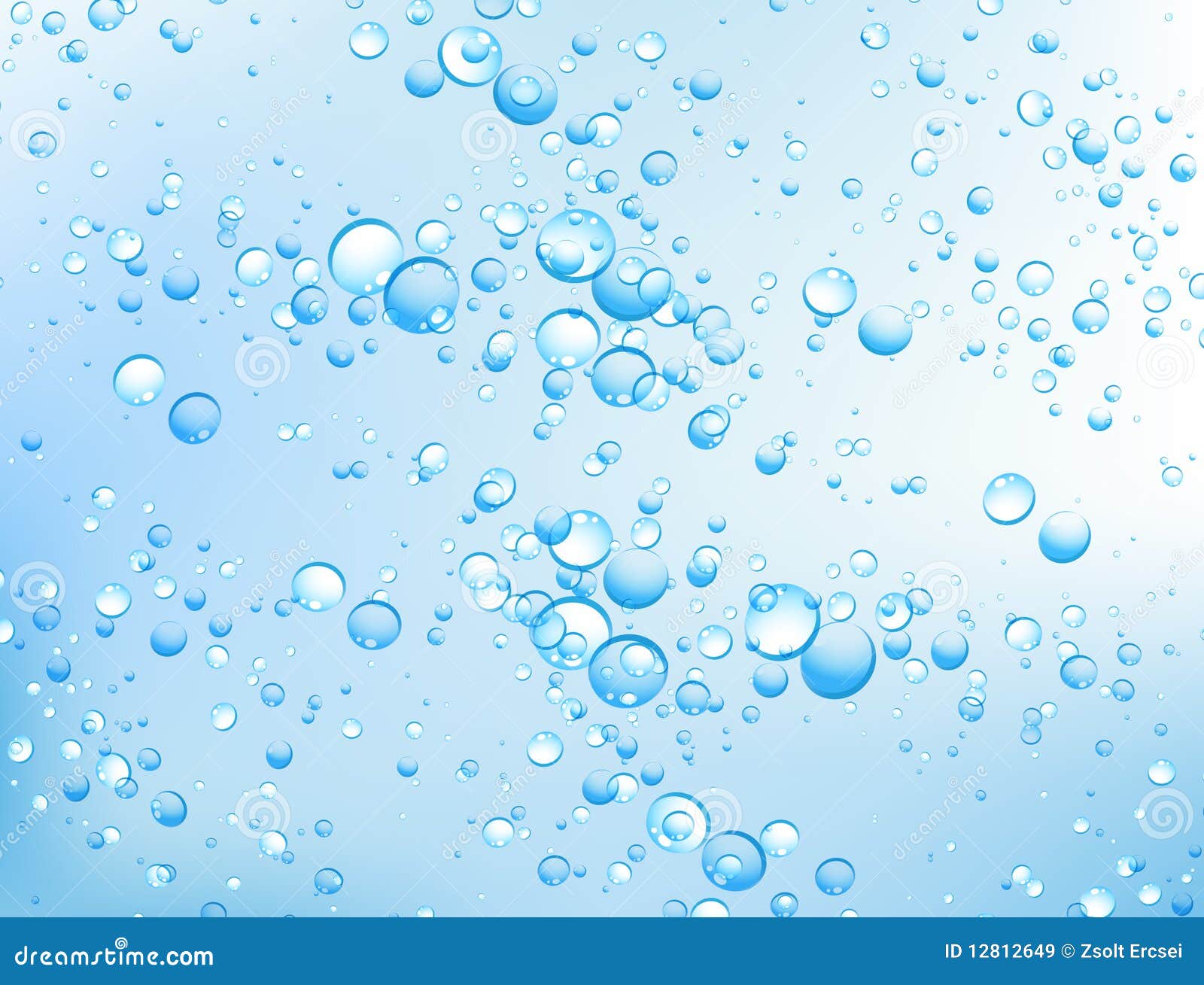 Vector water bubbles stock illustration. Illustration of background ...