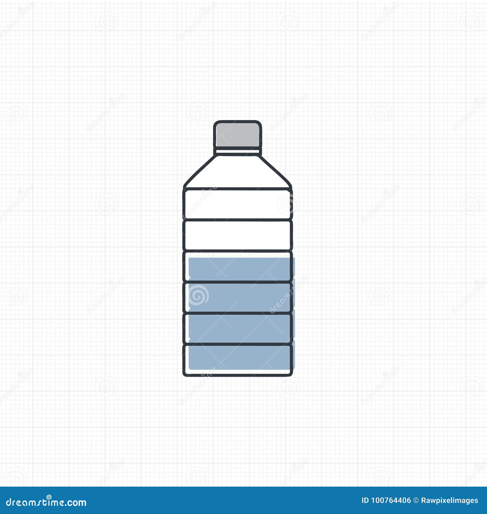Vector of Water Container Icon Stock Vector - Illustration of bottle ...