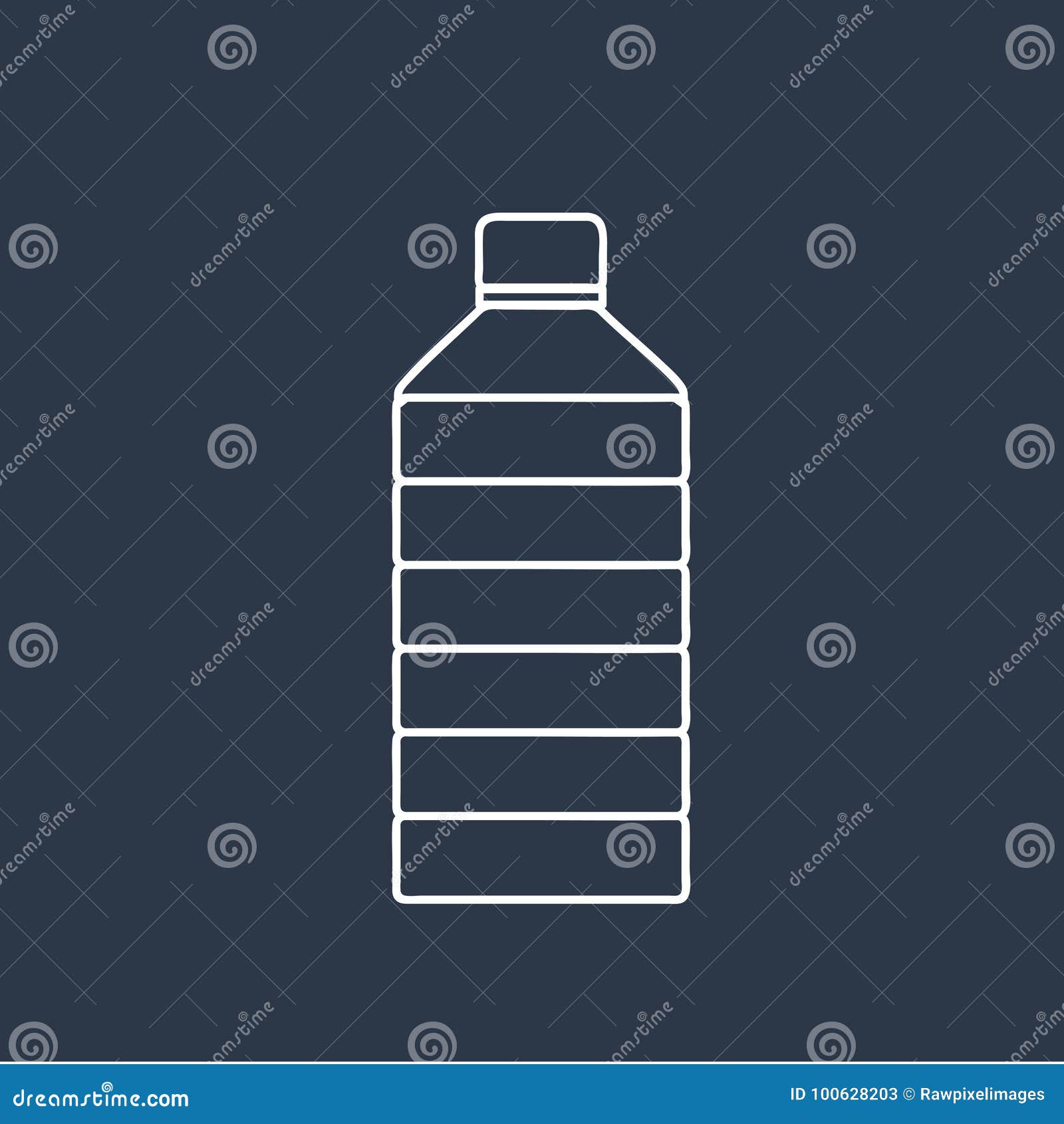 Vector of Water Container Icon Stock Vector - Illustration of isolated ...