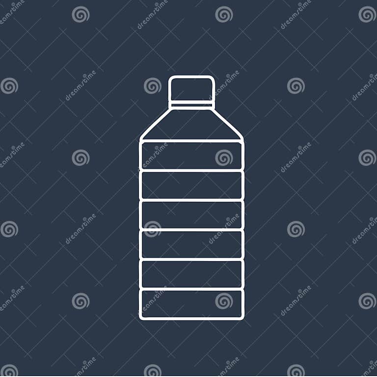 Vector of Water Container Icon Stock Vector - Illustration of isolated ...