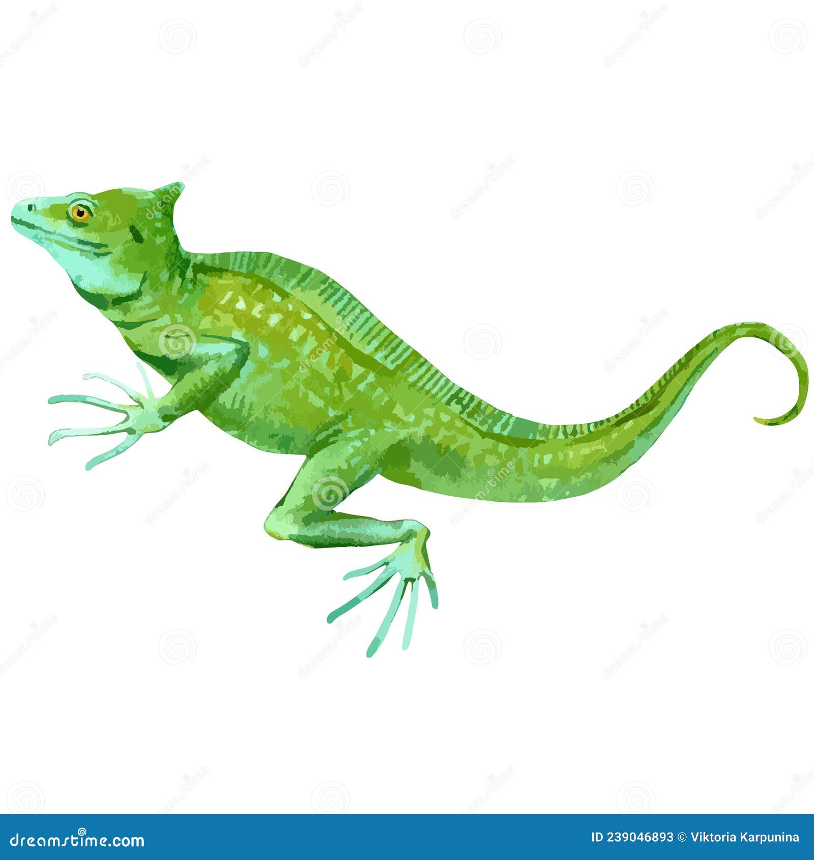 Basilisk Silhouette Ancient Mythology Fantasy Vector Illustration ...