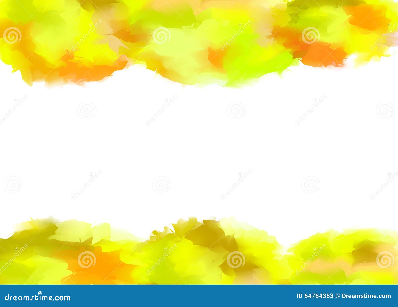 Vector Watercolor Yellow Background Stock Vector - Illustration of ...