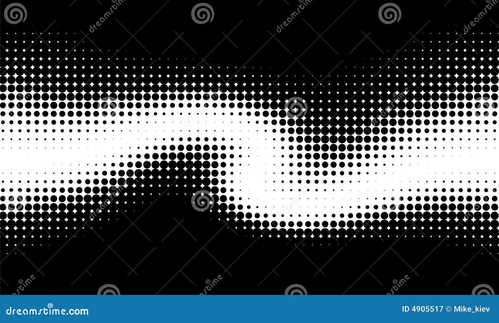 Vector wave dots pattern stock illustration. Illustration of raster ...