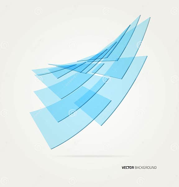 Vector wave rectangles. stock vector. Illustration of abstract - 72732948