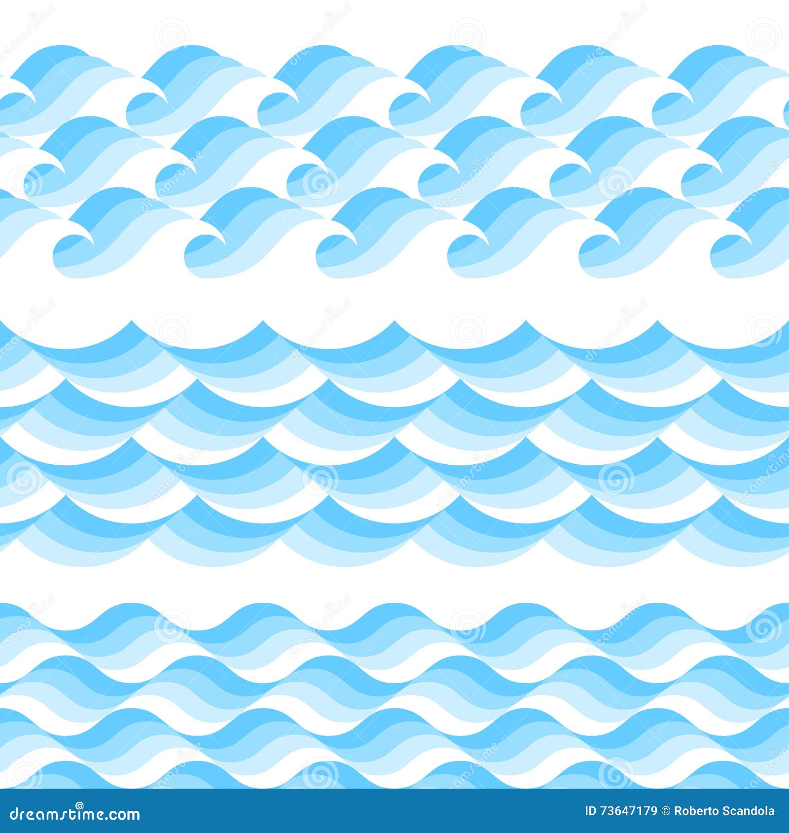 Vector waves patterns stock vector. Illustration of graphics - 73647179