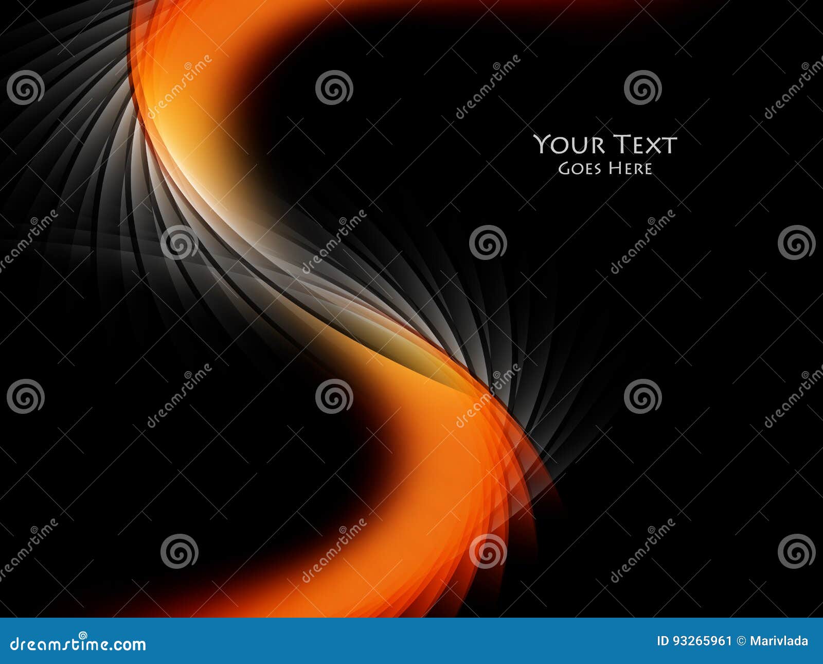 Vector Wavy Design Elements Stock Vector - Illustration of concept ...