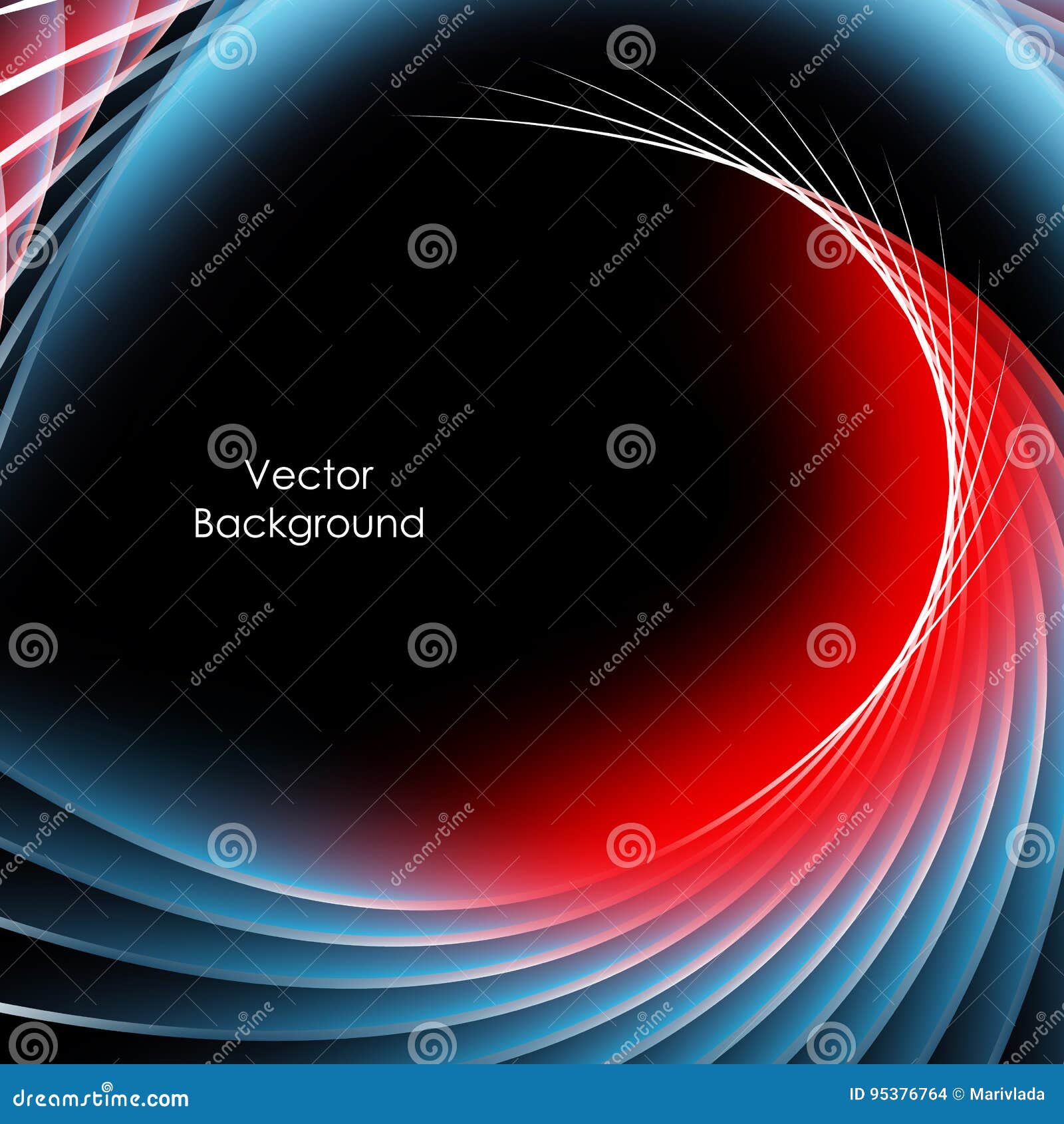 Vector Wavy Design Elements Stock Vector - Illustration of backdrop ...