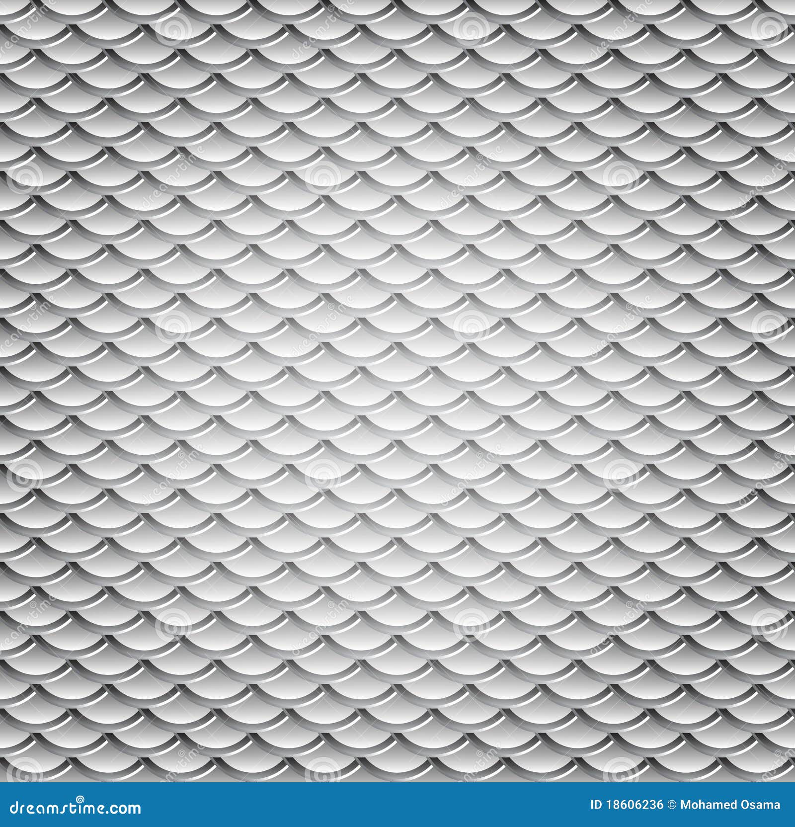 Vector Wavy Metal Seamless Pattern Stock Vector - Illustration of ...