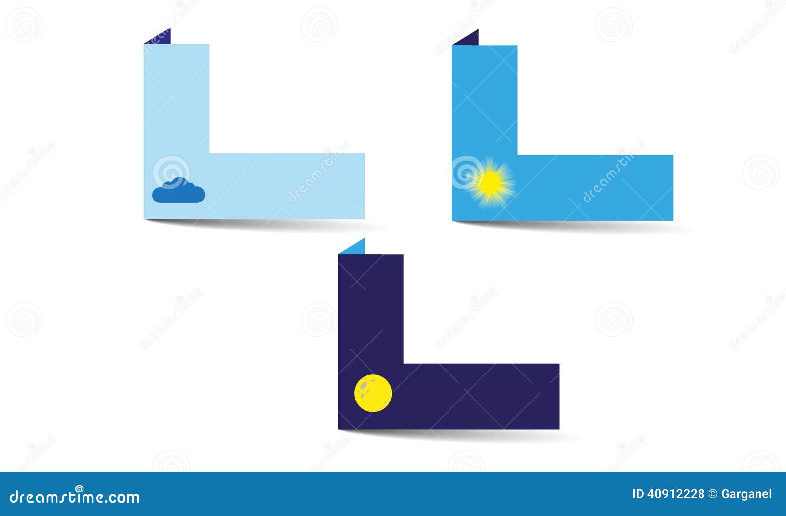 Vector weather tags stock vector. Illustration of effect - 40912228