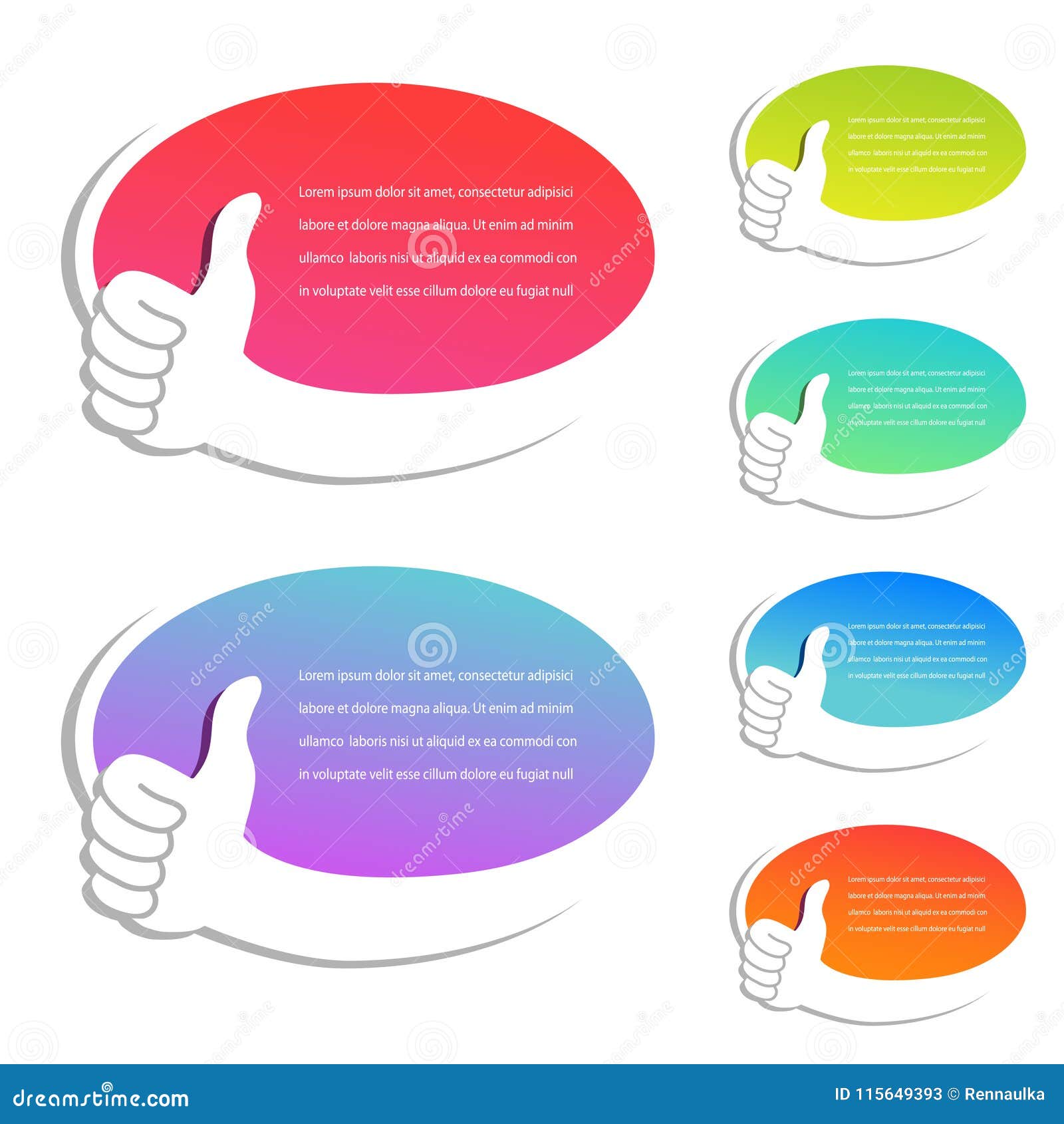 Pointer Labels Cartoon Vector | CartoonDealer.com #24042523