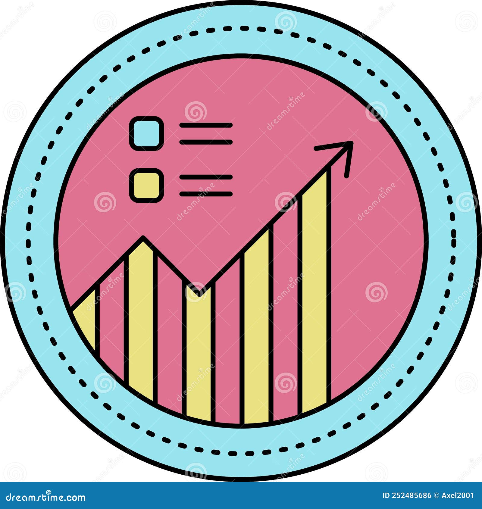 Vector Web Digital Analysis Business Strategy Icon Stock Vector ...
