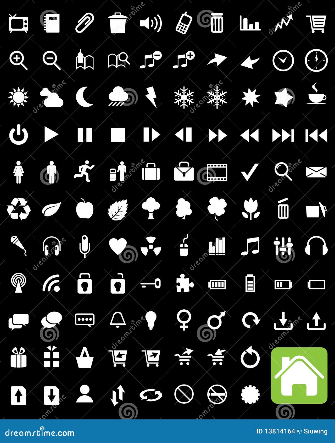 Vector Web Icons stock vector. Illustration of navigation - 13814164