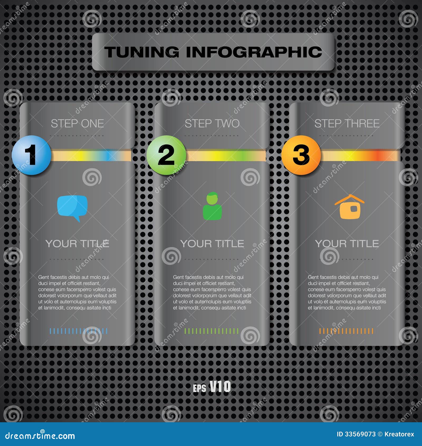 Vector Web Info Panel Elements Stock Vector - Illustration of sequence ...