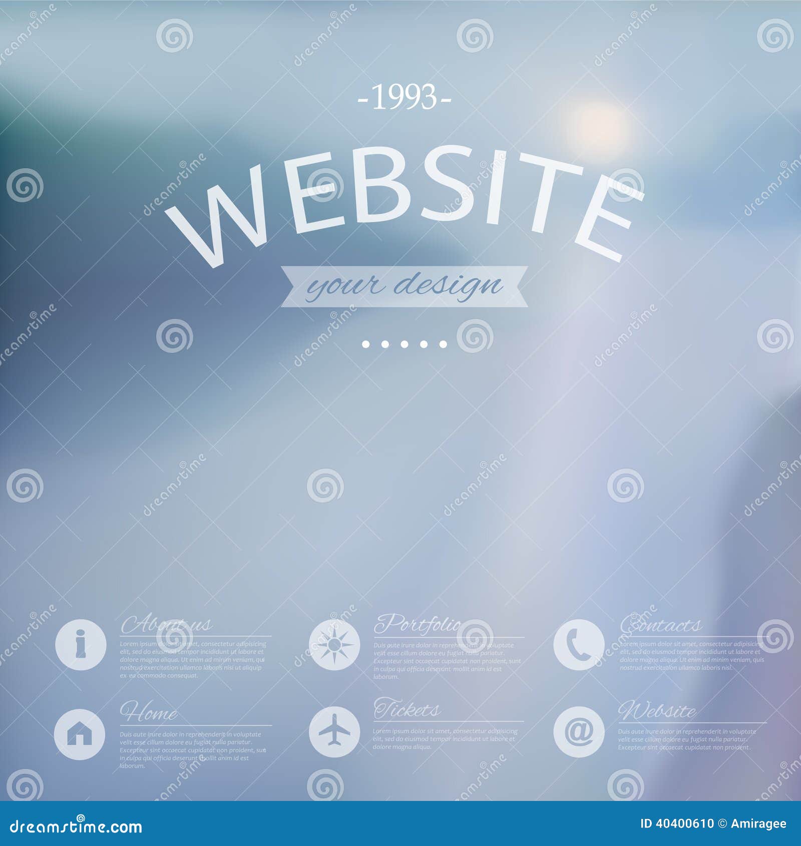 Background Interface Mobile Vector Web Stock Illustrations – 126,790 ...