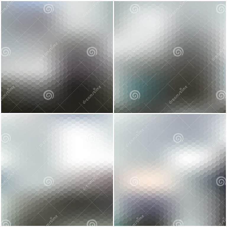 Vector Web and Mobile Interface Templates. Blurred Stock Vector ...