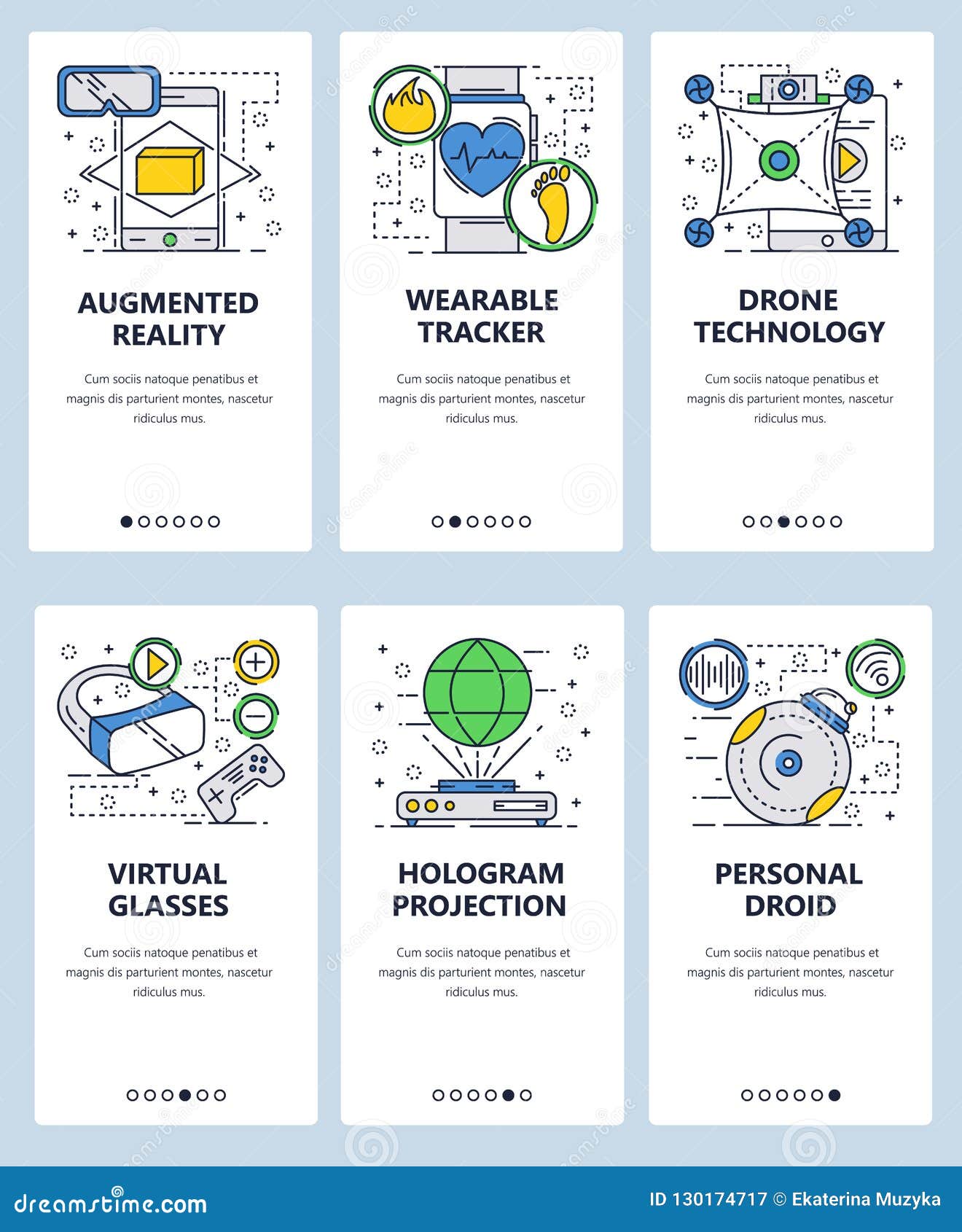 Augmented Virtual Reality Concept Illustration Cartoon Vector ... Augmented Virtual Reality Concept Illustration Cartoon Vector ...