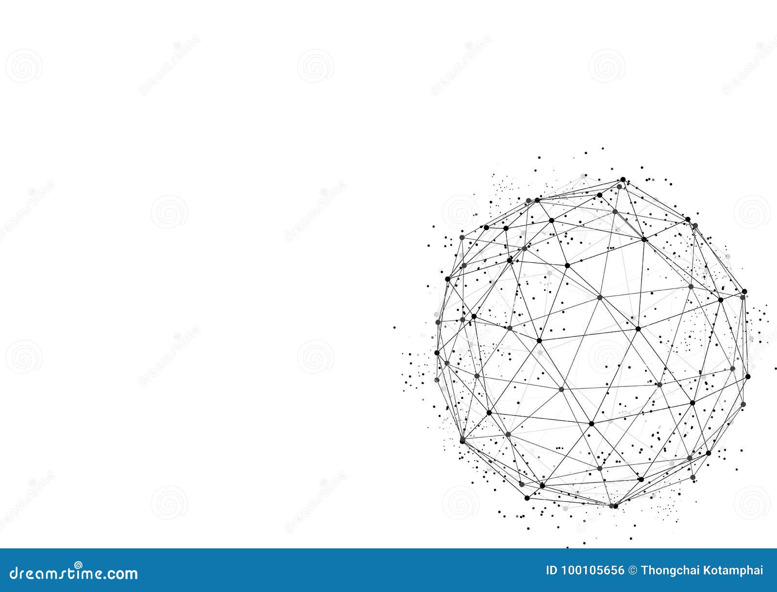 Vector White Background Abstract Technology Communication Data S Stock ...