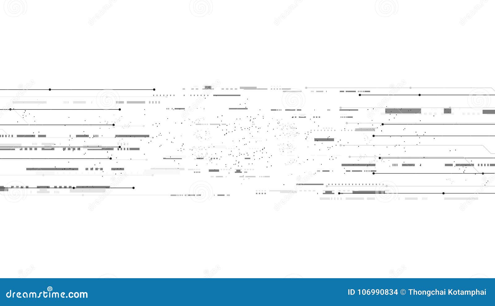 Vector White Background Abstract Technology Communication Data S Stock ...