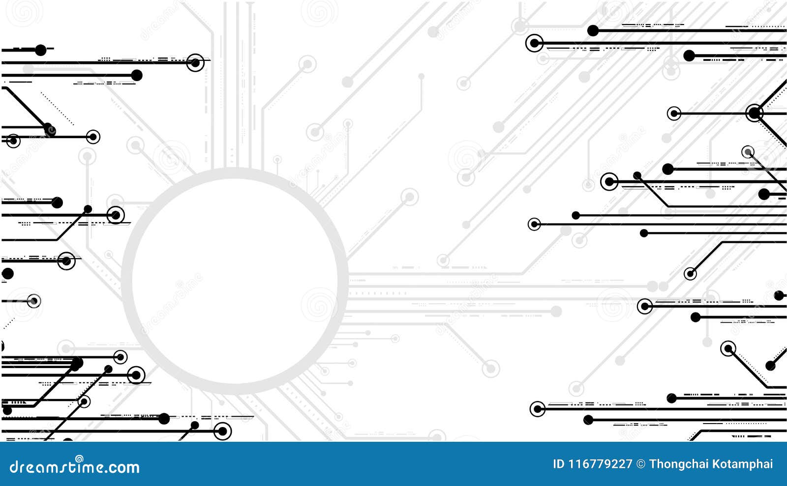Vector White Background Abstract Technology Communication Data S Stock ...