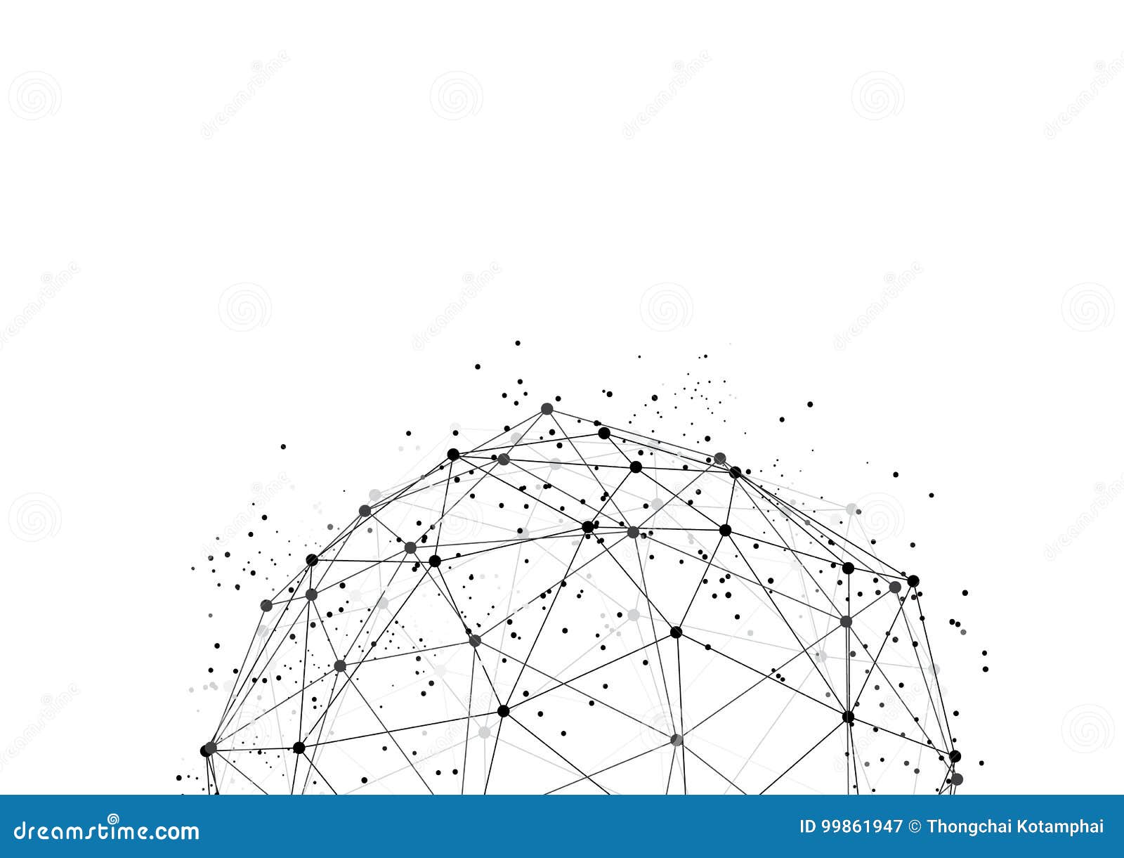 Vector White Background Abstract Technology Communication Data S Stock ...