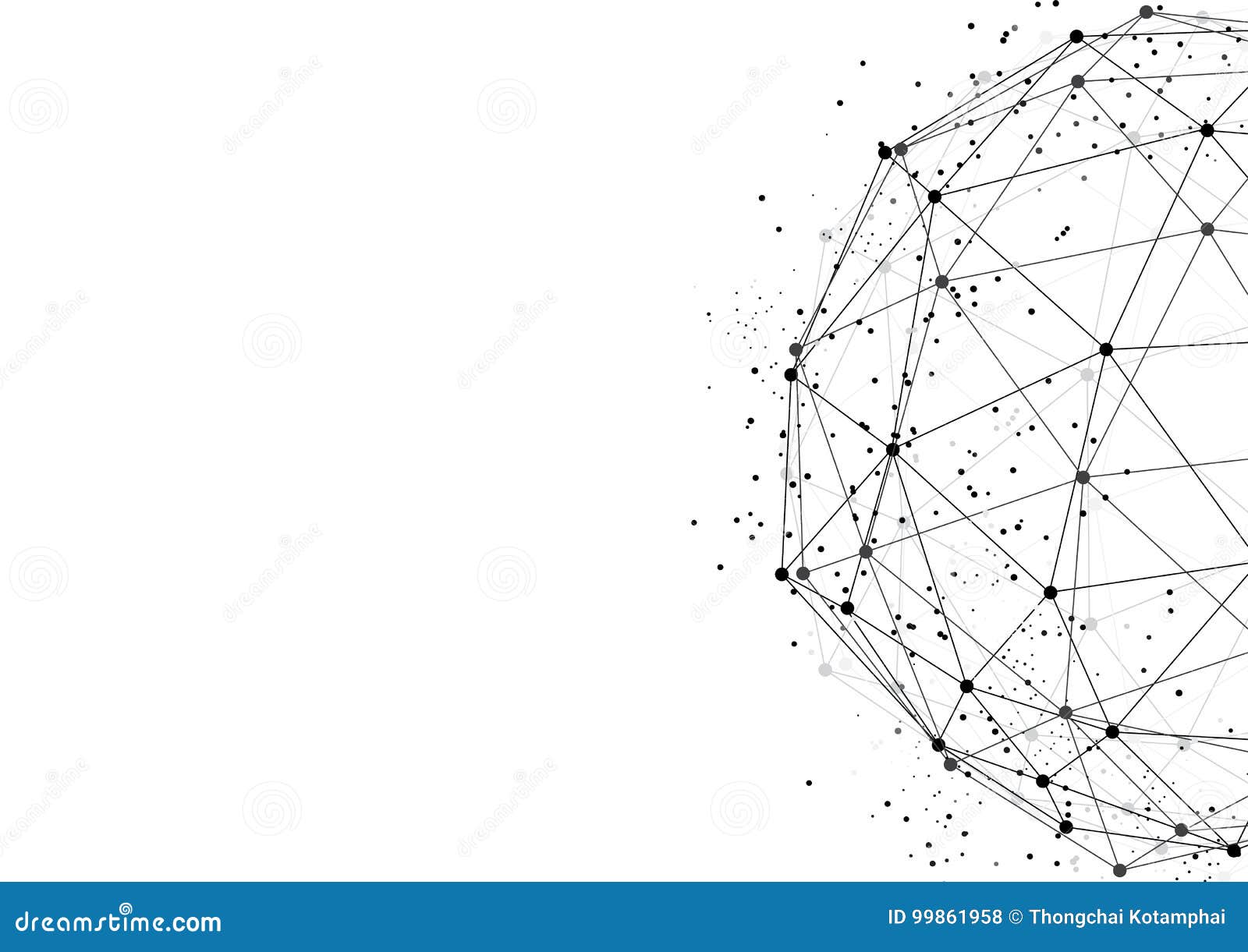 Vector White Background Abstract Technology Communication Data S Stock ...