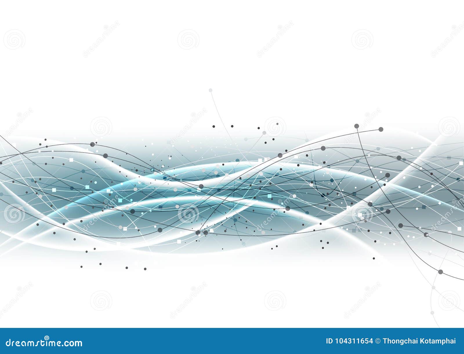 Vector Background Abstract Technology Communication Data Science Stock ...