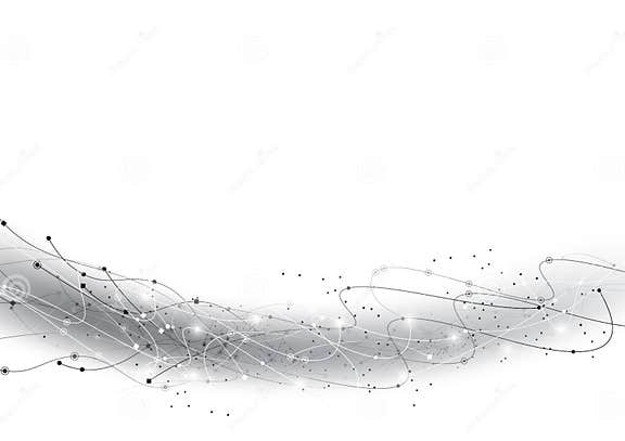 Vector Background Abstract Technology Communication Data Science Stock ...