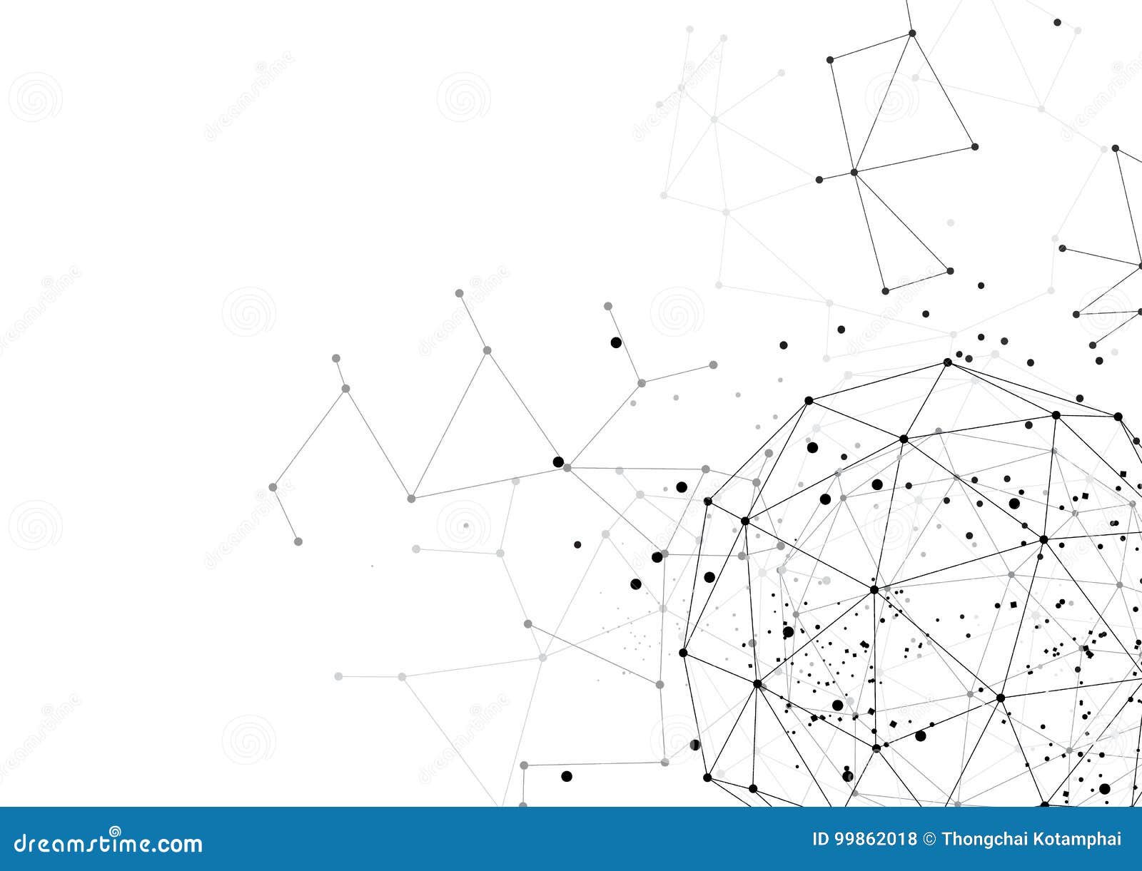 Vector White Background Abstract Technology Communication Data S Stock ...