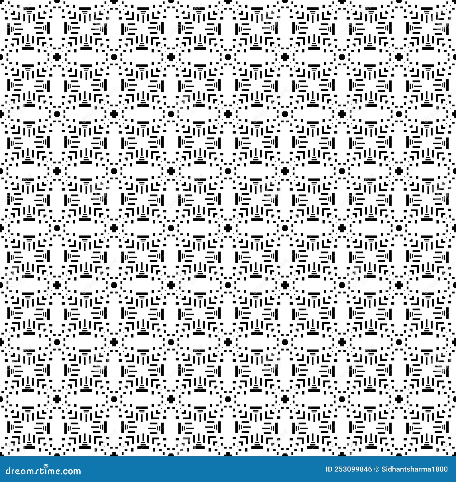 Vector White Background Geometrical Elements Pattern Vector Illustrations Stock Vector ...
