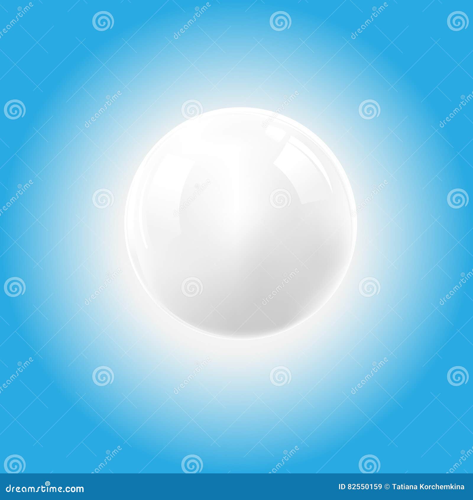 Vector white ball stock vector. Illustration of retro - 82550159