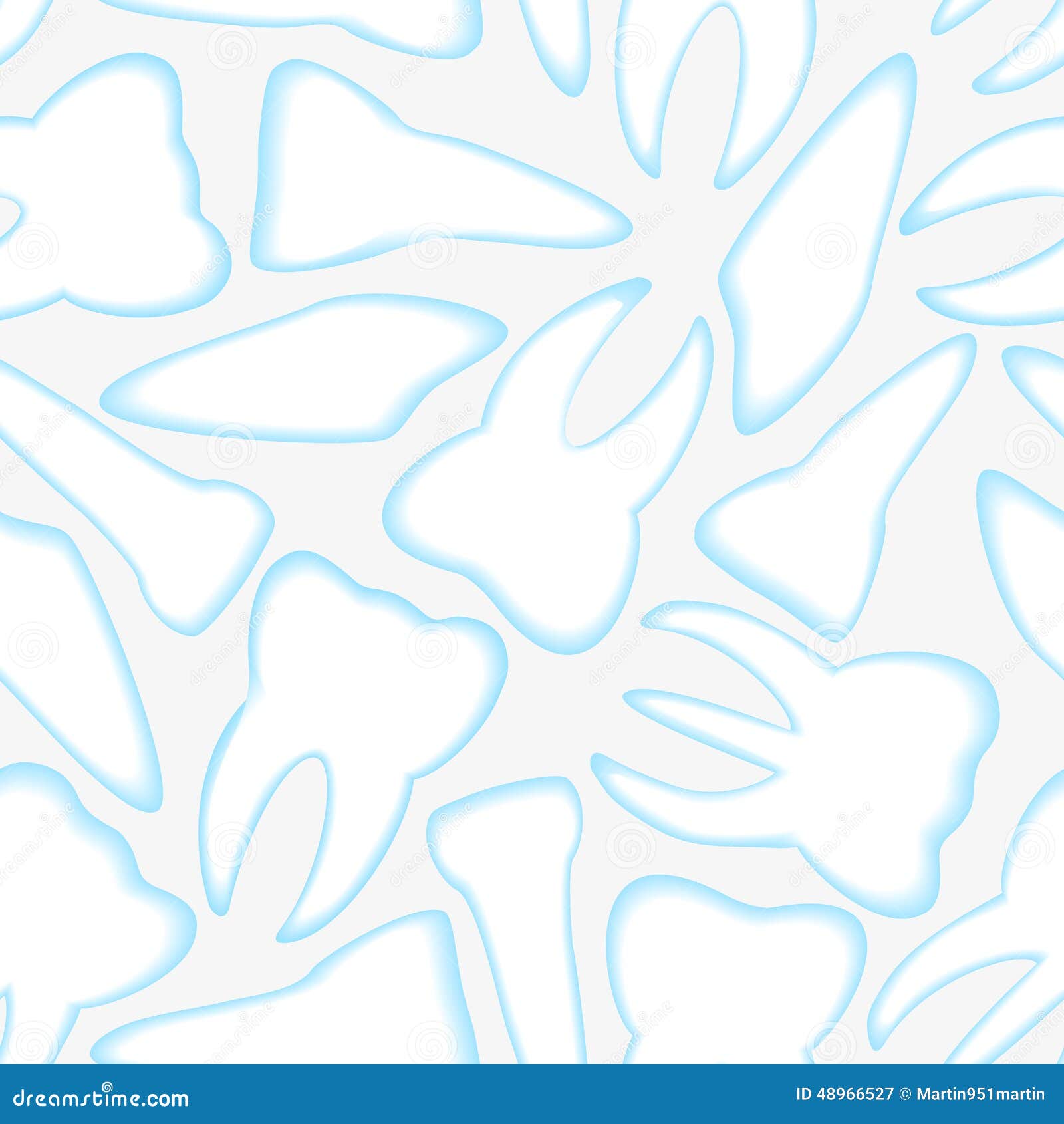 Blue Teeth Care Symbol A Dentist Clinic For Logo Design Illustration ...