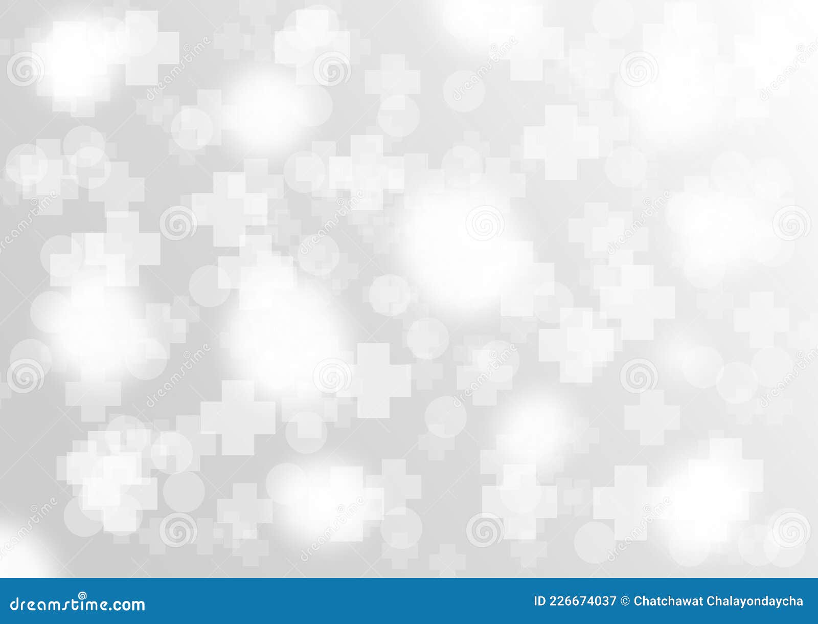 White Blur Circle and Save Plus Soft Abstract Background. Stock Vector ...