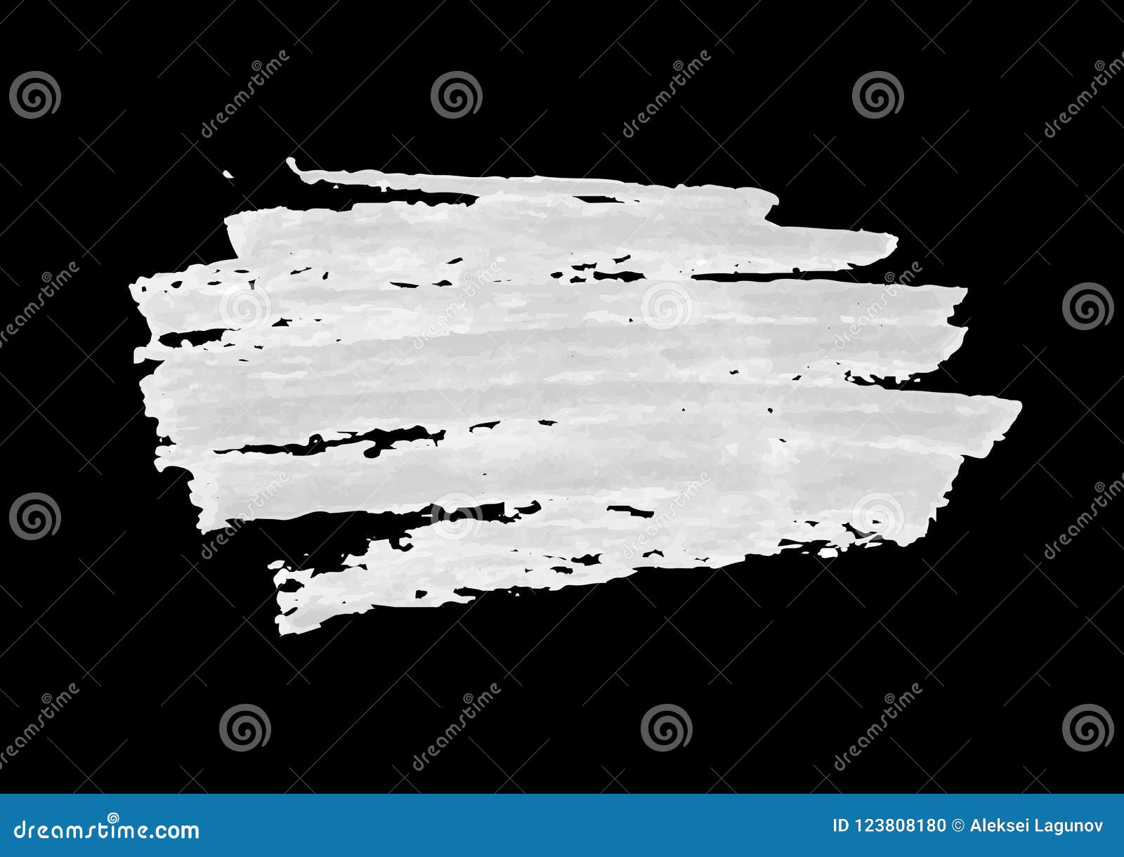 Vector White Chalk Texture on Black Board Background. Stock Vector ...