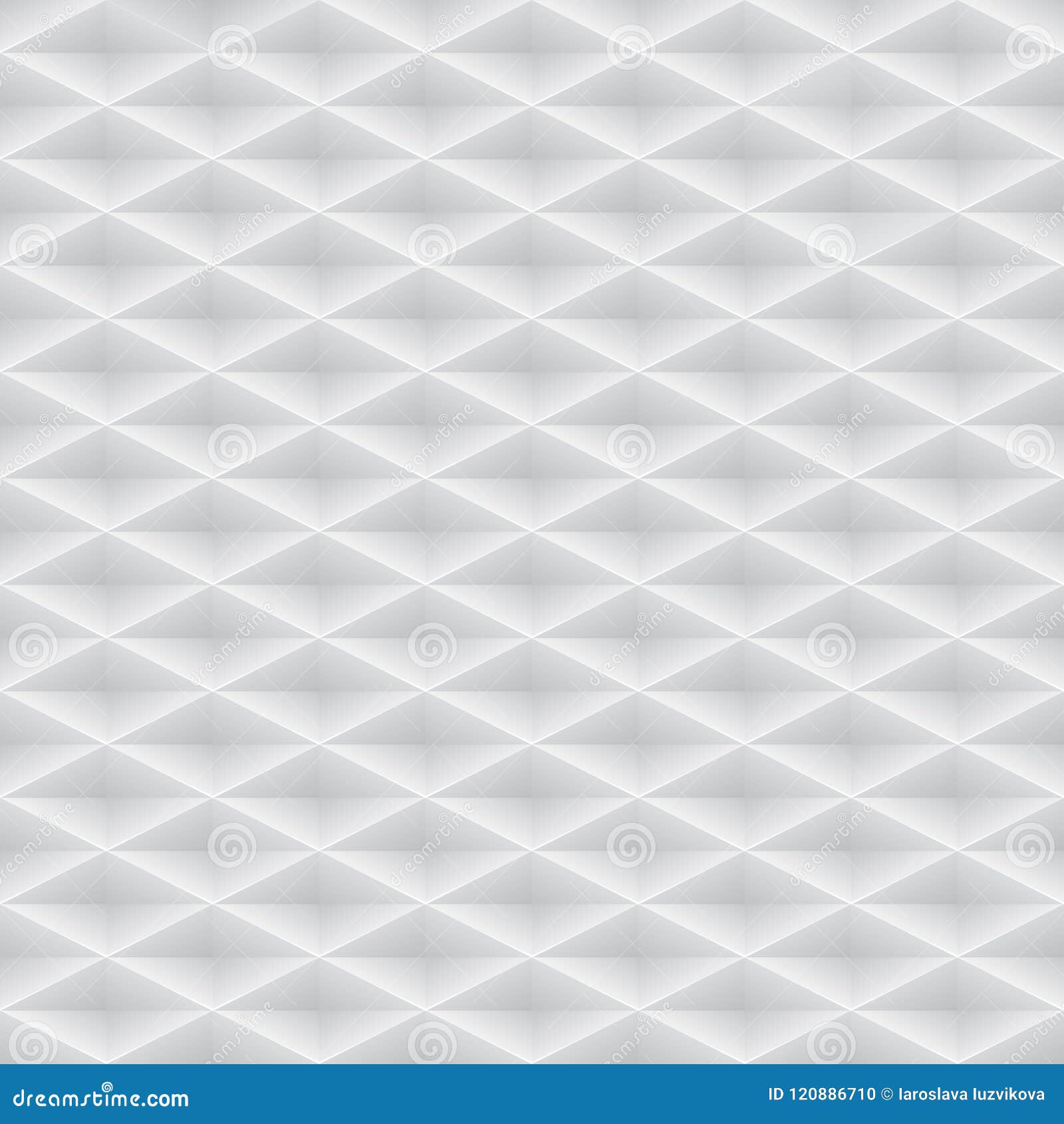 Vector White Embossed Pattern Plastic Grid Seamless Background. Diamond ...