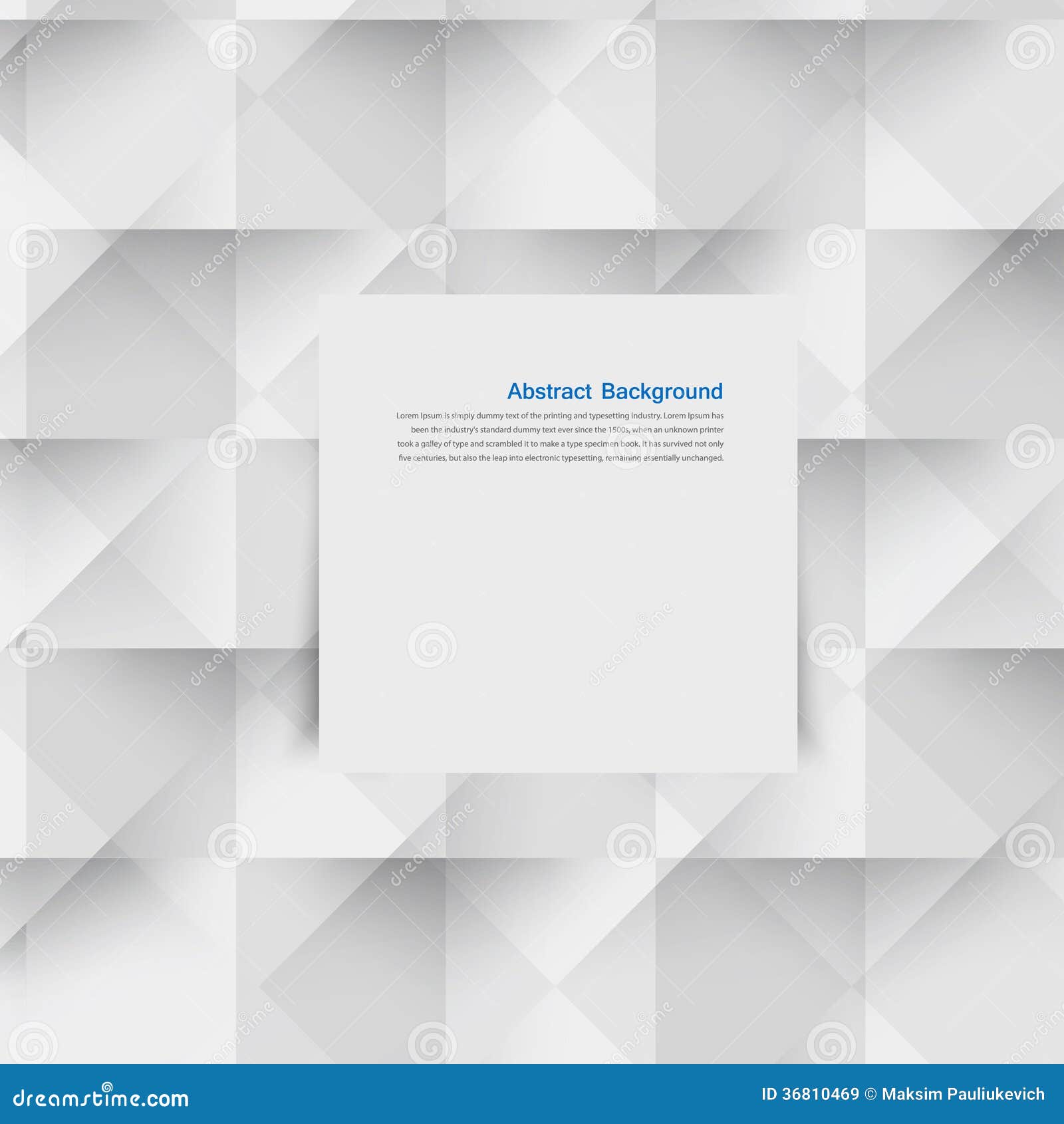 Vector White Squares. Abstract Backround Stock Vector - Illustration of ...