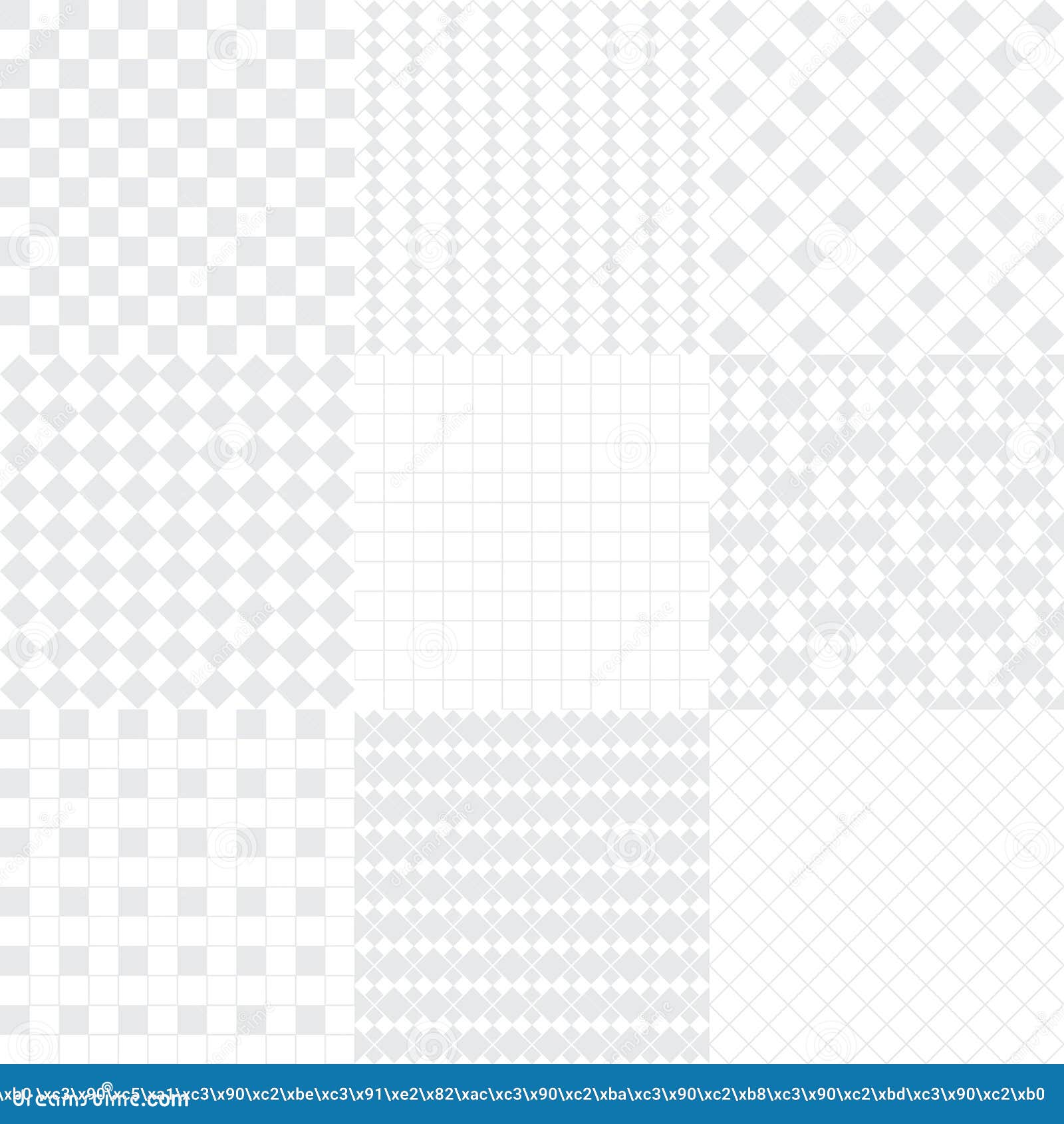 Vector White Textures Set for Light Design. Stock Vector - Illustration ...