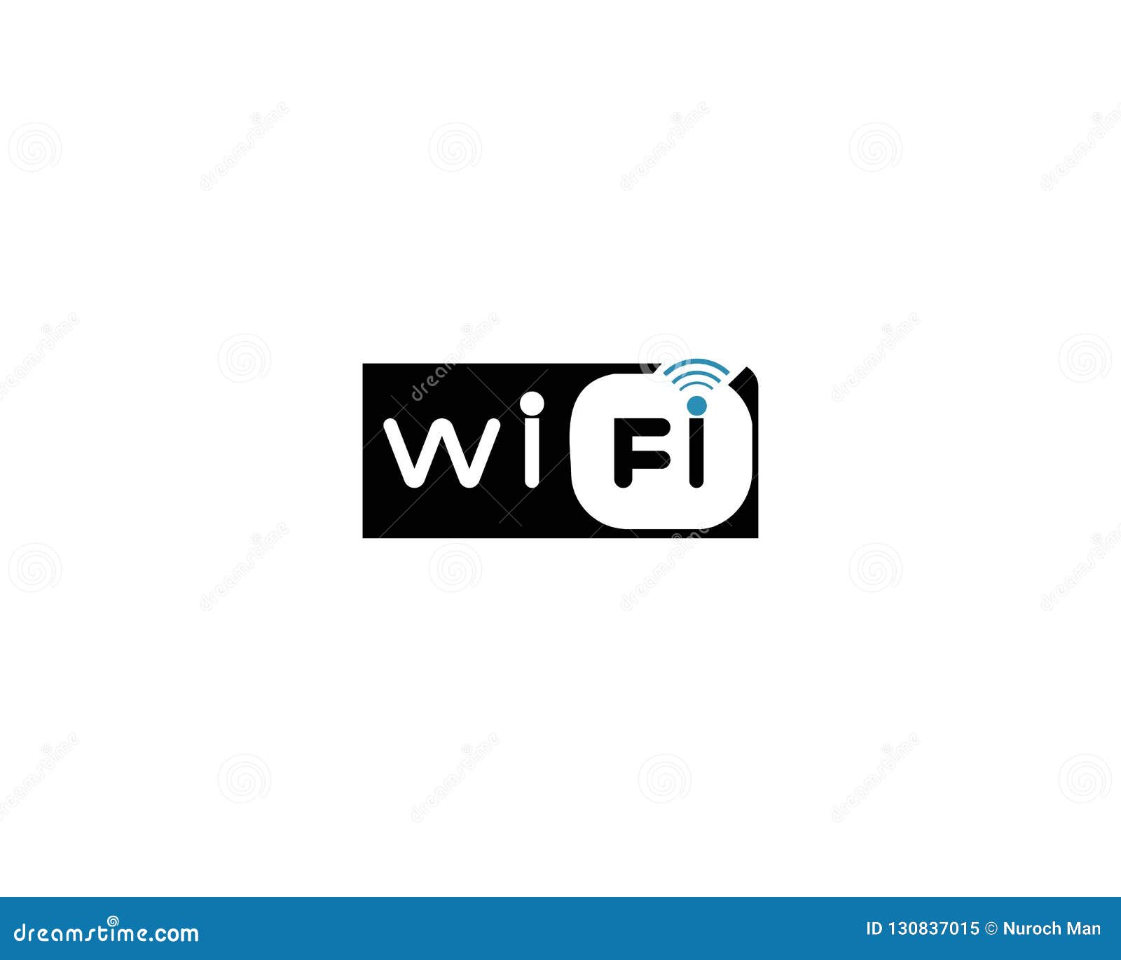 Vector 3D Wifi Wireless Connection Logo Wifi Icon Wifi Sign ...