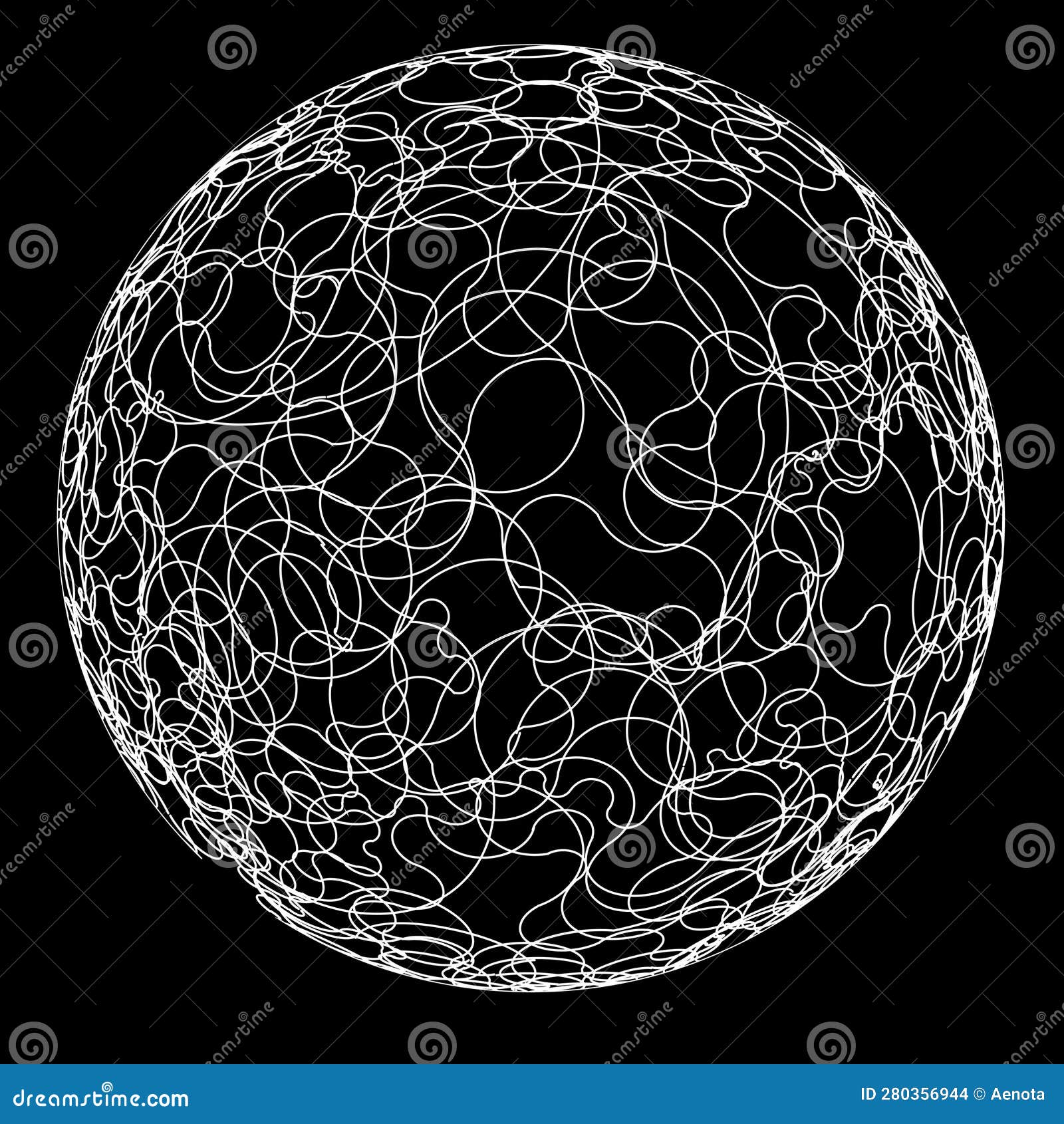 A Map With A Winding And Convoluted Road Representing The Challenges Of ...