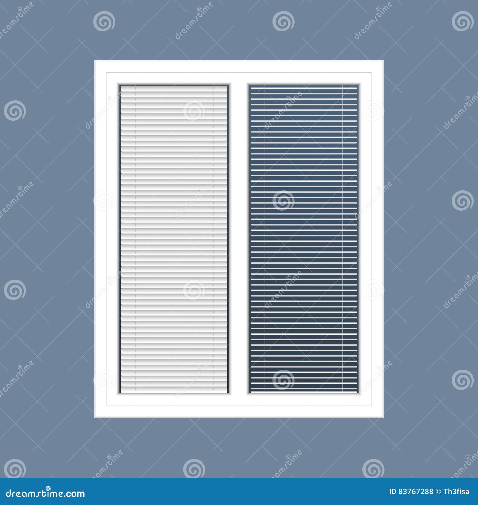 Vector window stock vector. Illustration of view, louvre - 83767288