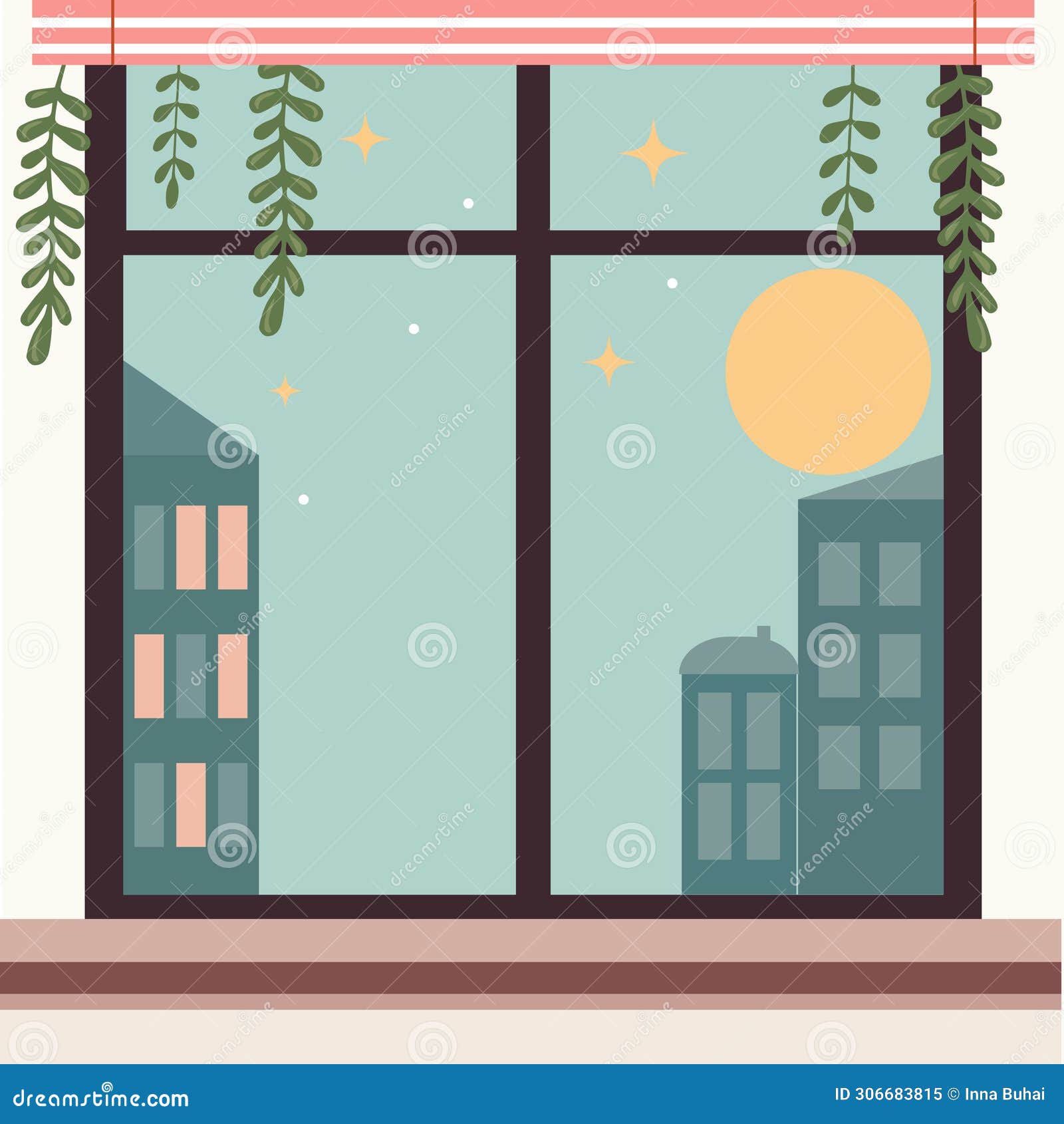 Vector Window Flat Window Window Vector Window Flat Style Stock ...