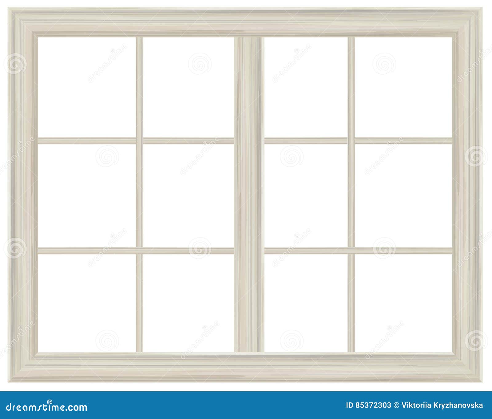 Vector Pop Up Window, Blank Frame Template Isolated On White Background ...