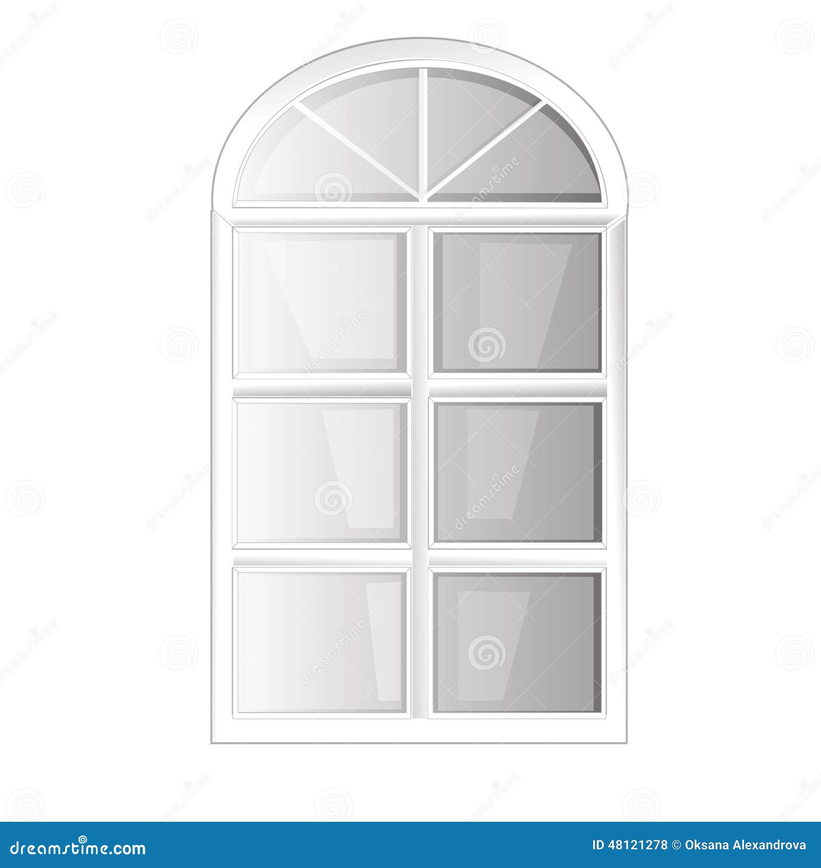 Vector Windows stock vector. Illustration of exterior - 48121278
