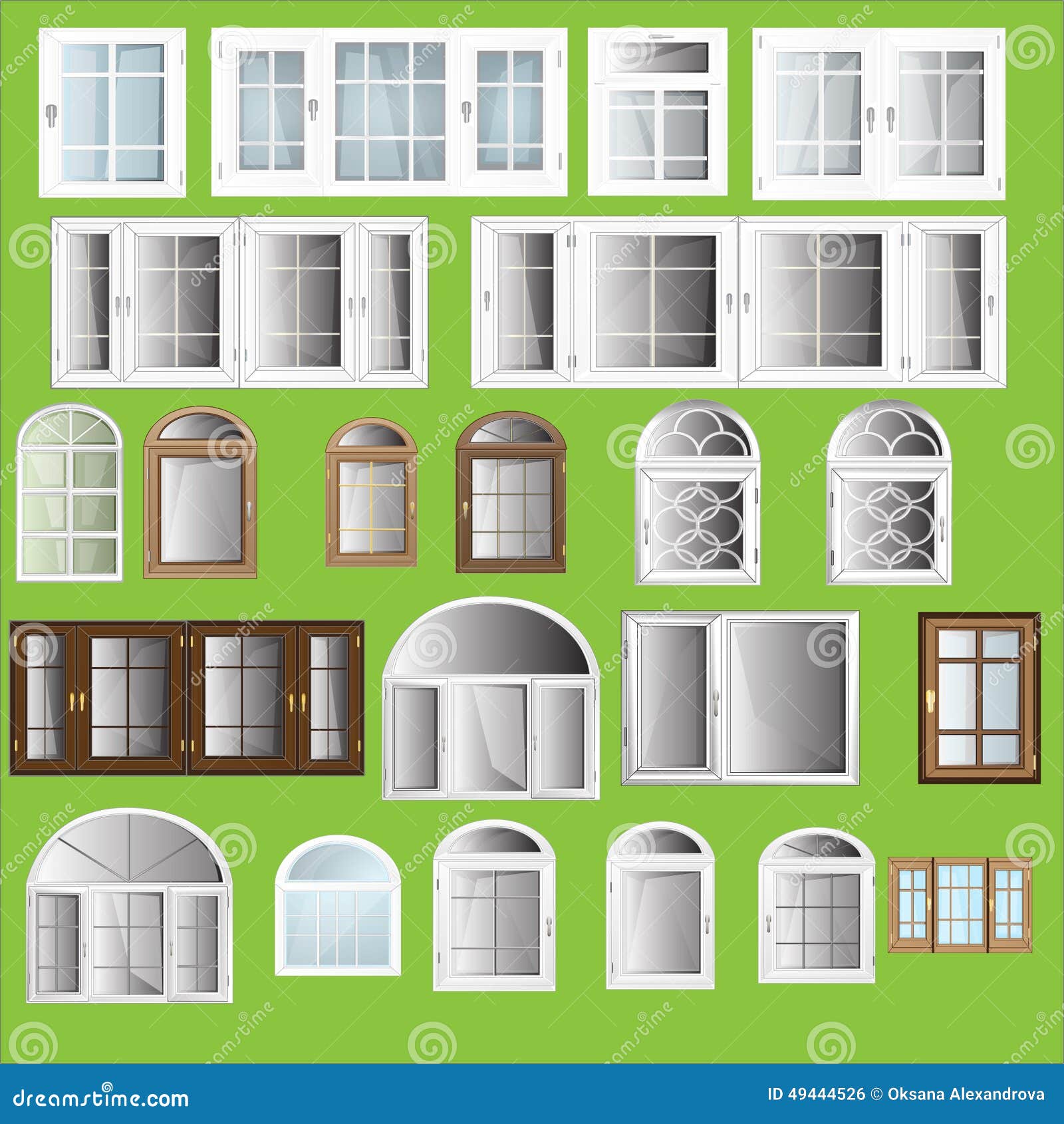 Vector Windows stock vector. Illustration of creative - 49444526
