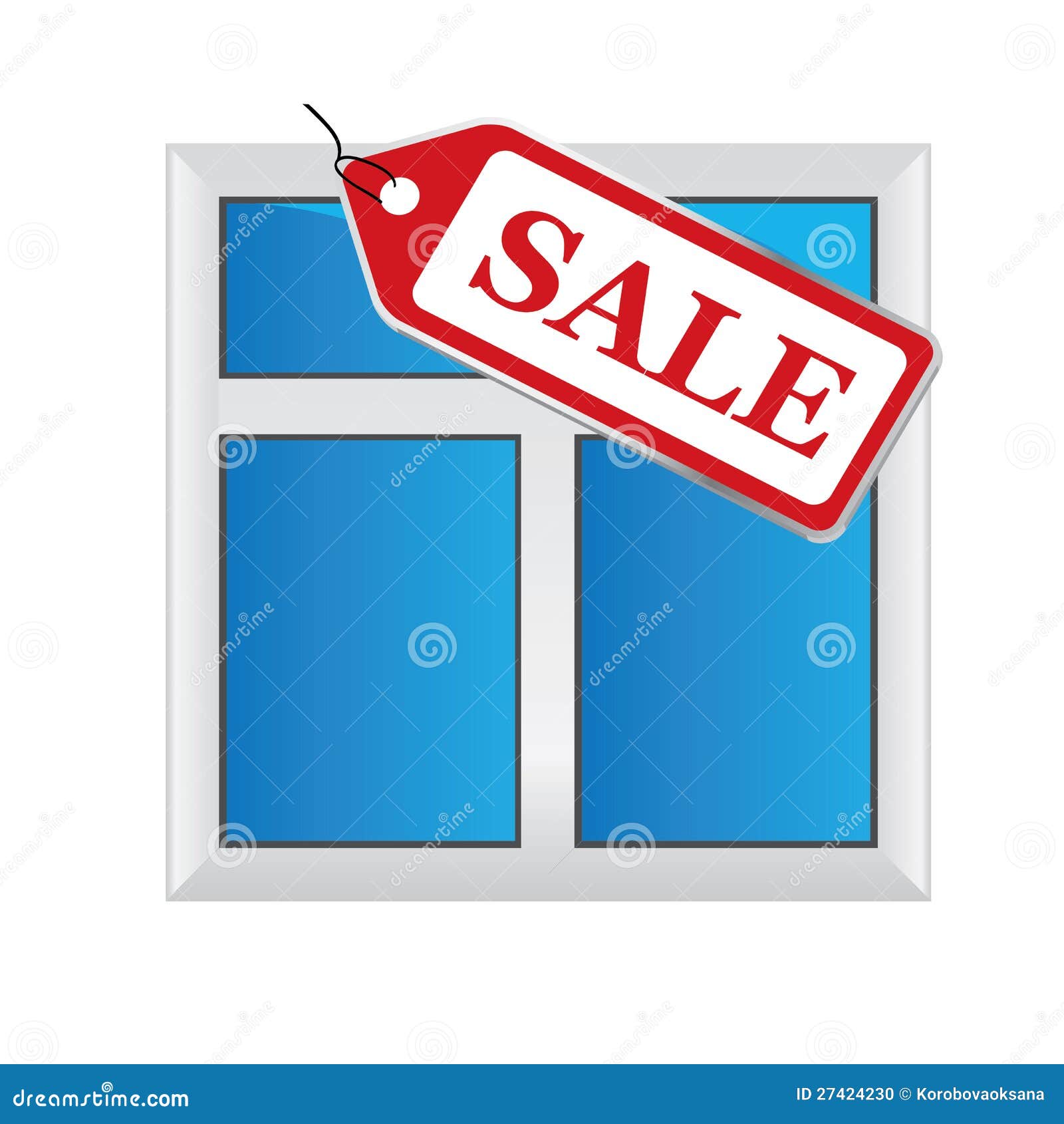 Vector Windows, Windows Sale Stock Vector - Illustration of style ...