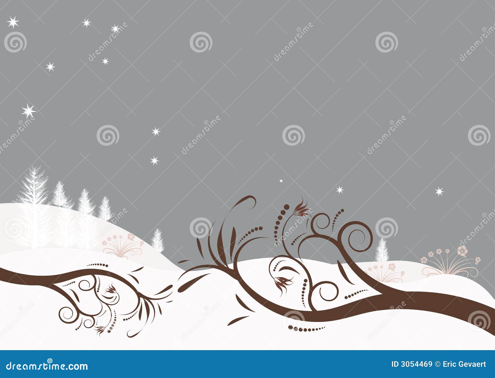 Vector winter design stock vector. Illustration of decorative - 3054469