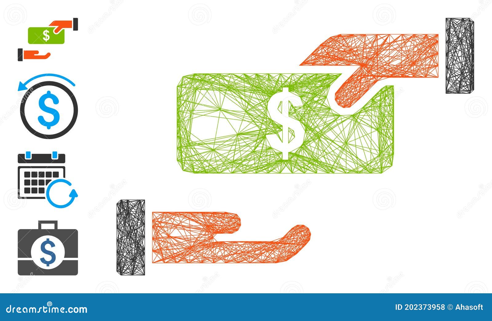 Hatched Rebate Vector Mesh stock illustration. Illustration of refresh ...